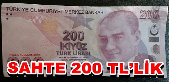 Sahte 62 Adet 200 TL’lik Banknot Bulundu - Kıbrıs Manşet - Kıbrıs Haber ...
