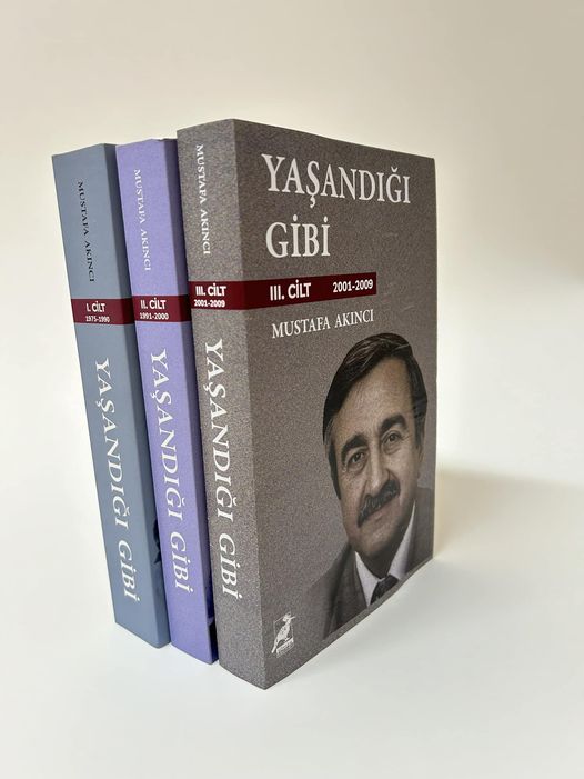 Akıncı’nın “Yaşandığı Gibi” Kitabının 3. Cildi Çıktı… Tanıtım Etkinliği ...